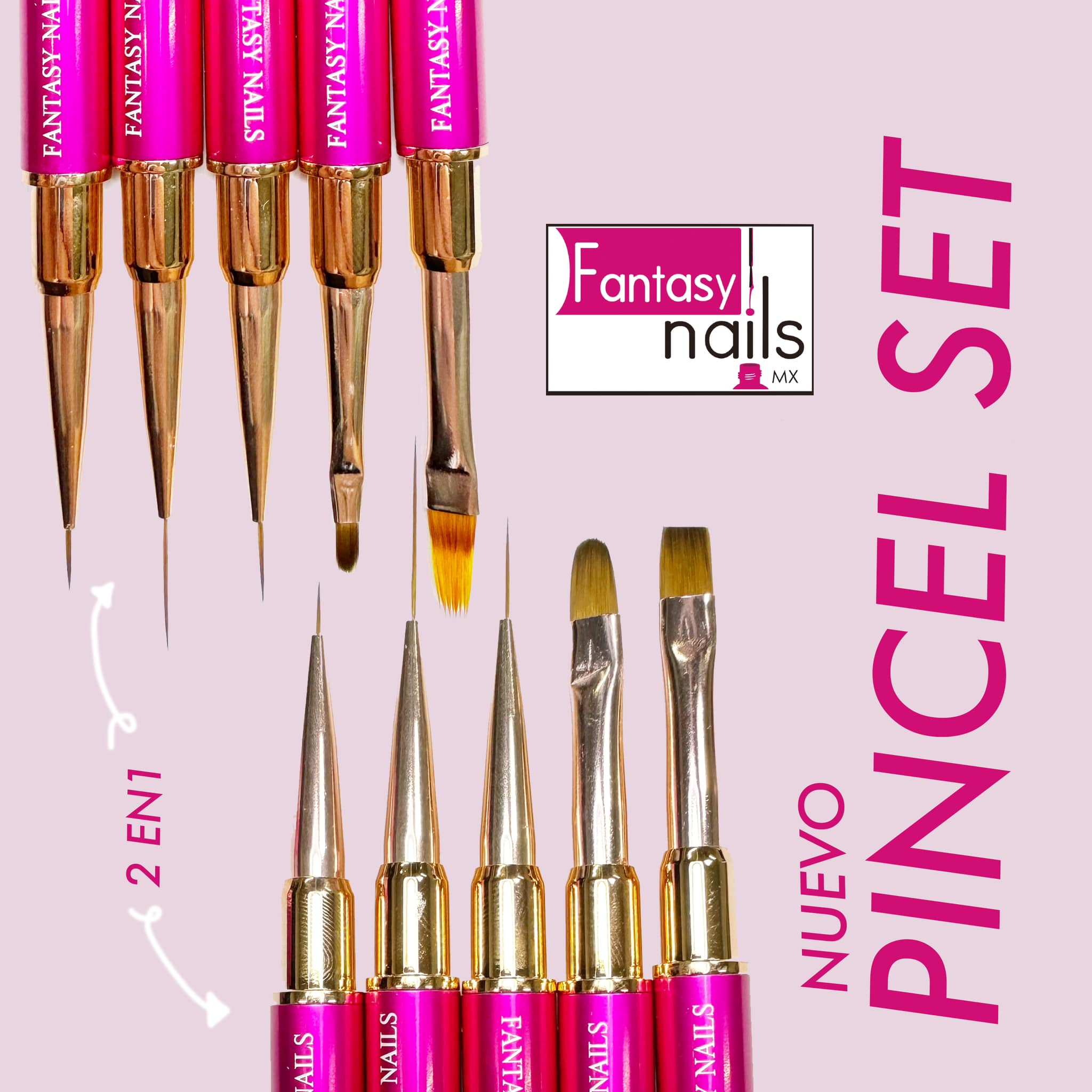 PINCELES FANTASY NAILS – Nails Shop Mexico