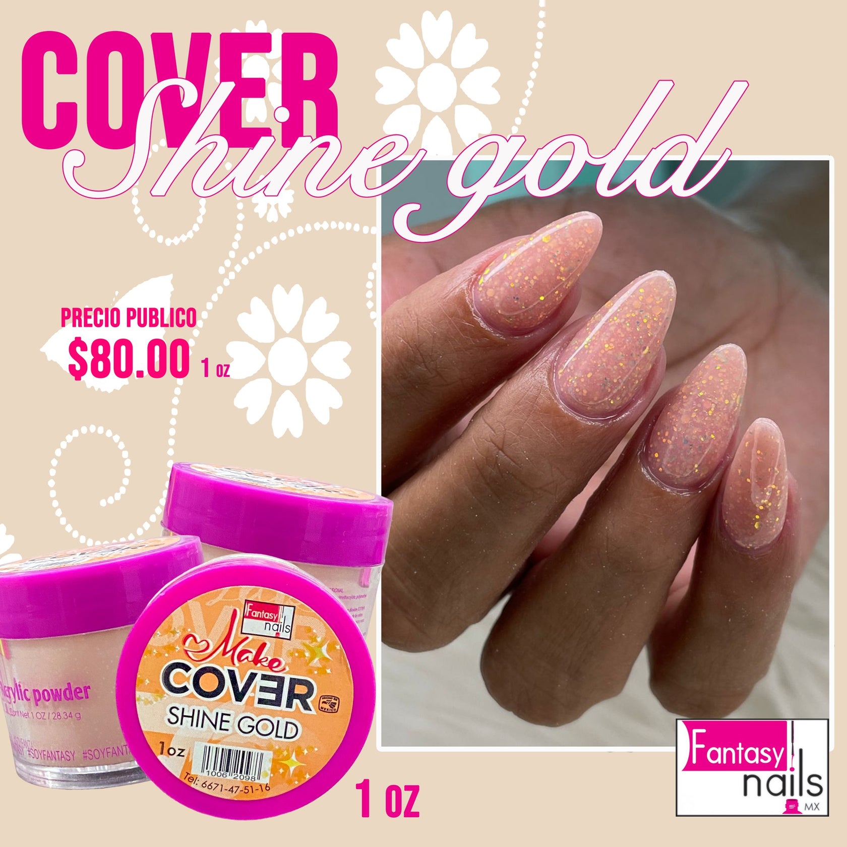 ACRILICO MAKE COVER FANTASY – Nails Shop Mexico